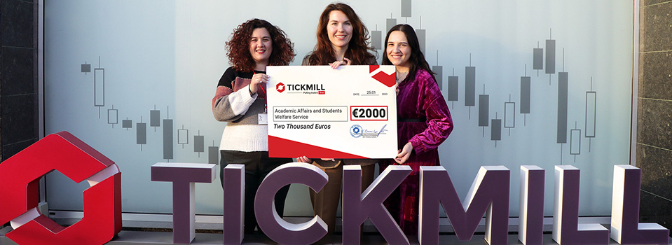 Tickmill donation to help UCY students | Tickmill